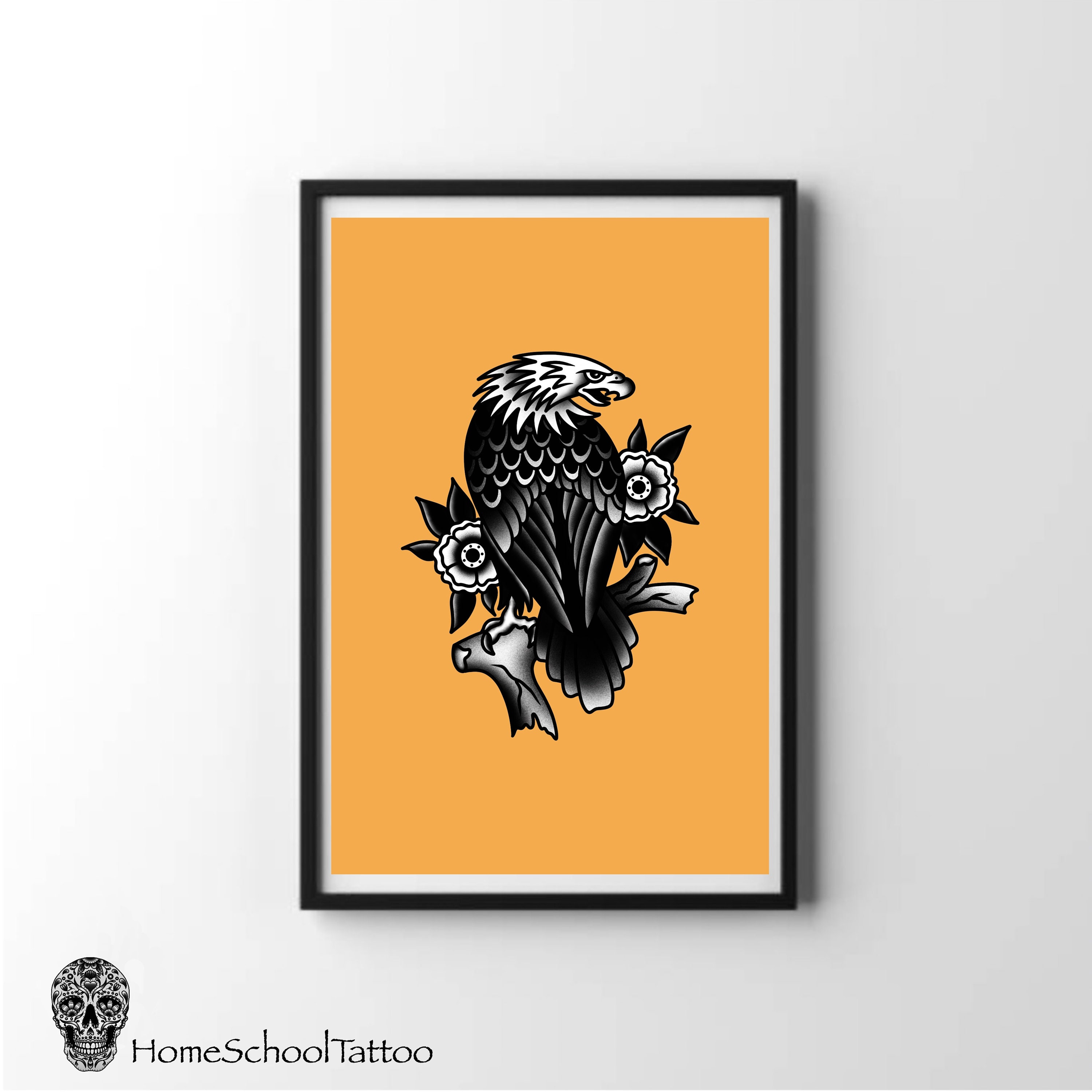 Native American Eagle Symbol Tattoo