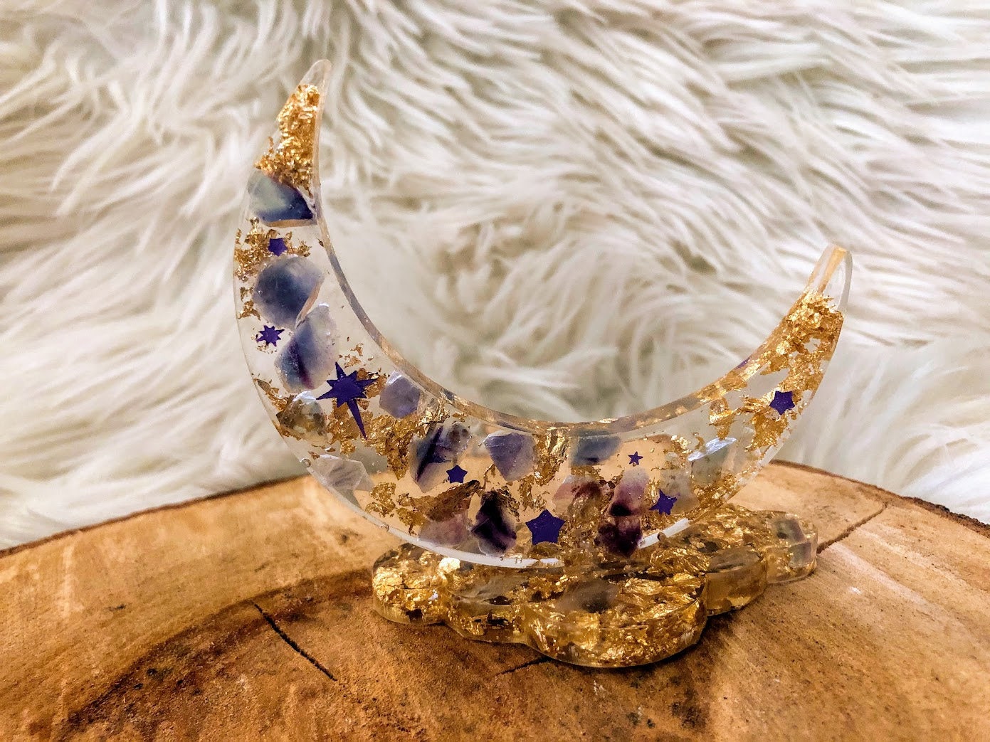 Crescent Moon Ring Holder Moon Ring Holder - Etsy