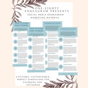 Enneagram Planner Enneagram Type Worksheets Enneagram Journal Prompts ...