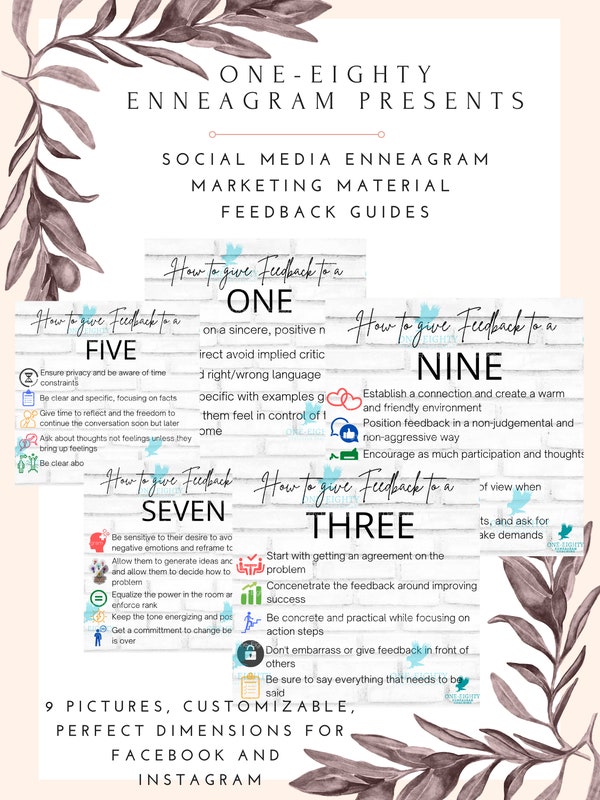Enneagram Planner Enneagram Type Worksheets Enneagram Journal Prompts ...