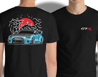 Nissan Gtr R R35 T Shirt - Etsy