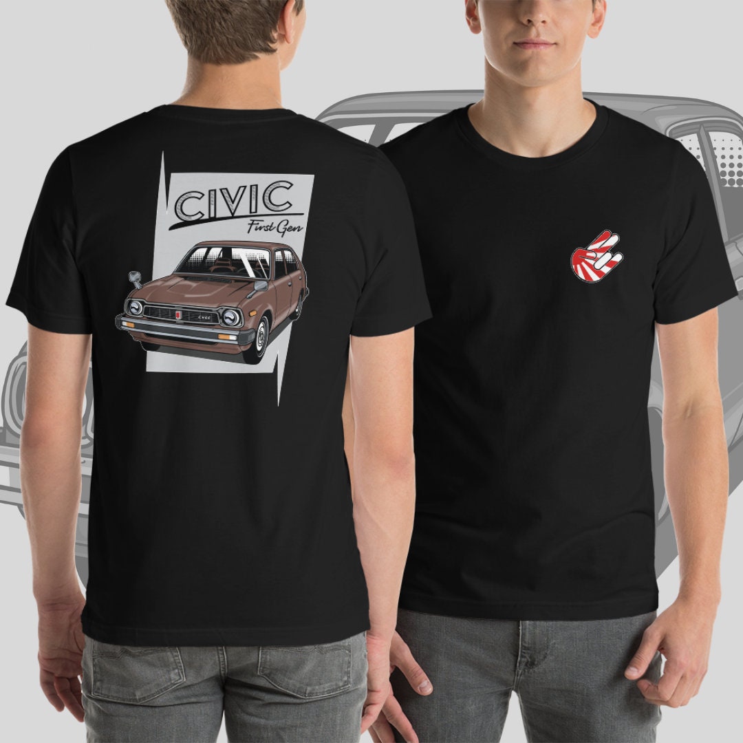Civic 1st Gen Deluxe T-shirt - Etsy