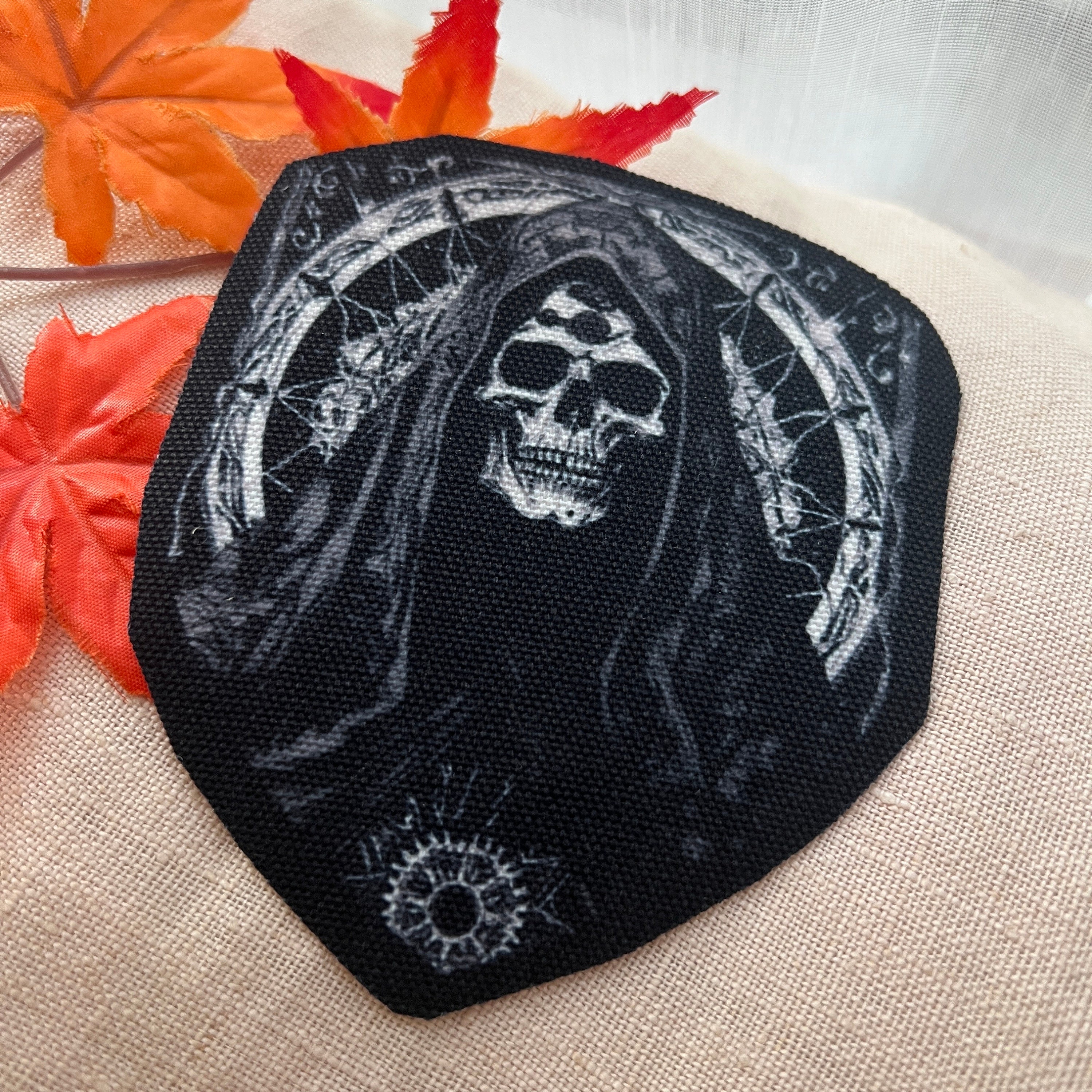 Skull Horror Grindcore Crust Punk Grunge Style Iron on DIY Printed ...