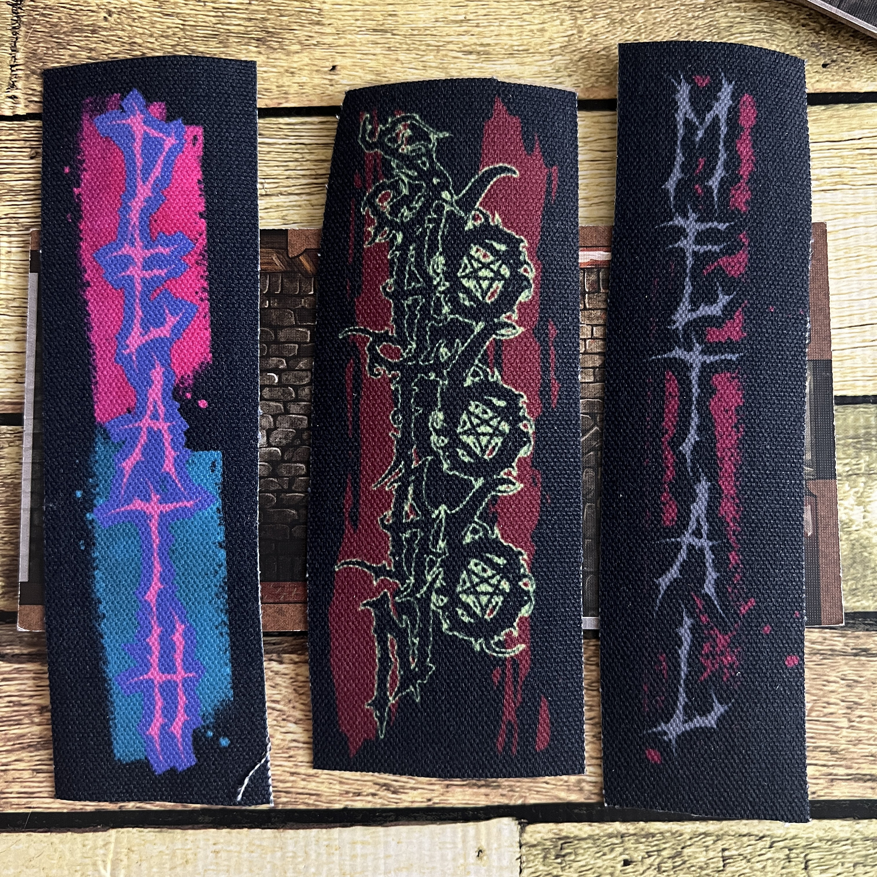 Satan Death Horror Grindcore Crust Punk Grunge Style Iron on DIY ...