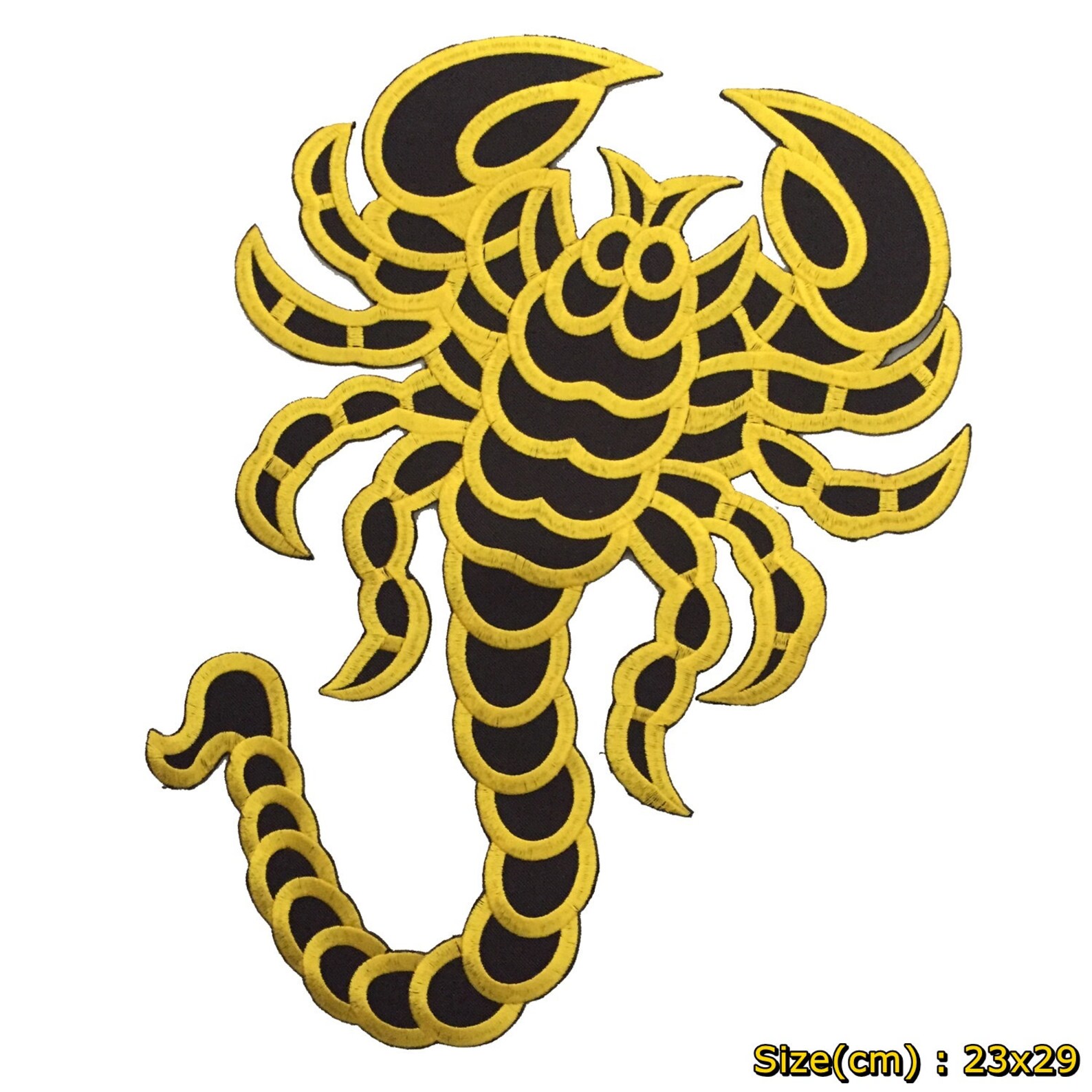 Scorpion Giant Large Back Patch XL - Etsy UK