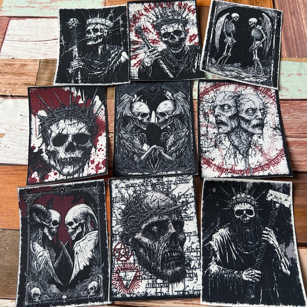 Goth Clothes Patch - Etsy