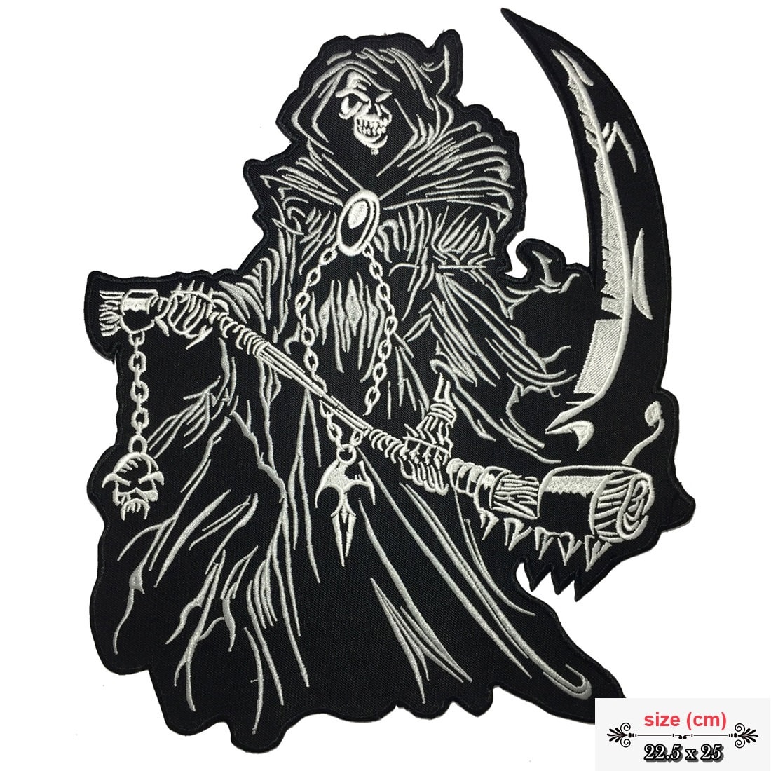 Grim Reaper Hell Demon Large Giant Back Patch XL - Etsy