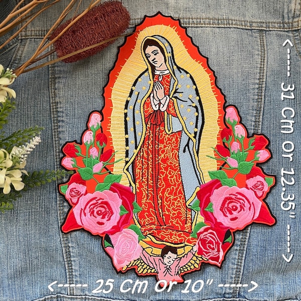 Virgin Mary Patch - Etsy