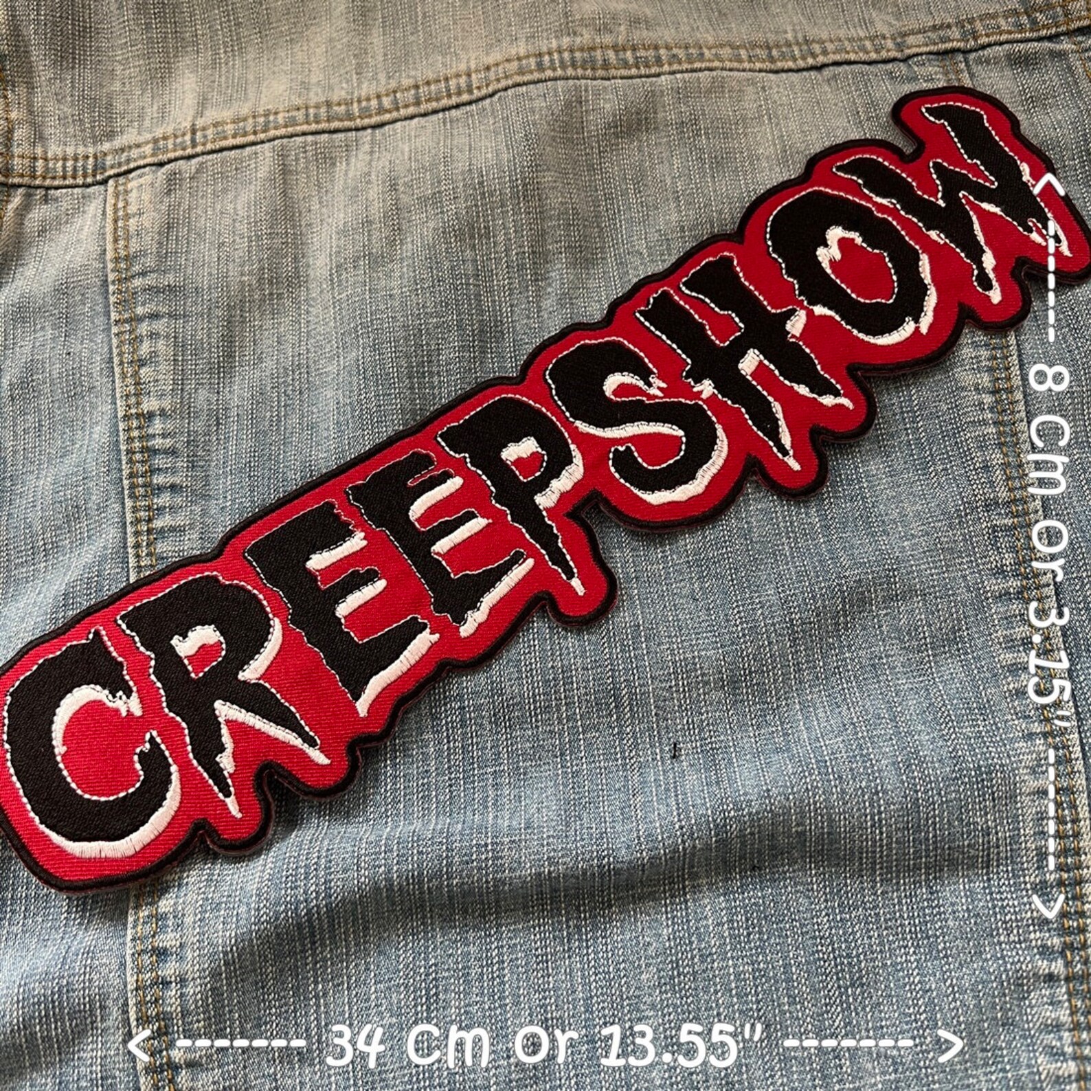 Creepshow Creepy Cutie 70s Horror Movie Grunge Style Iron on DIY Patch ...
