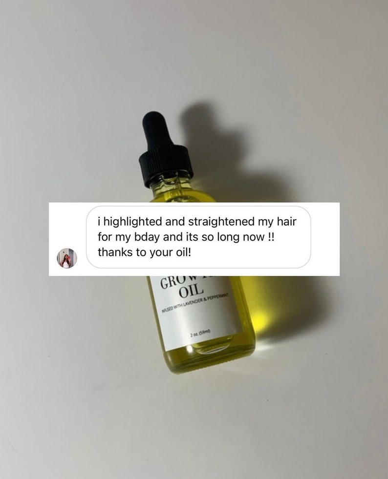 Extra Strength Hair Growth Oil - Etsy