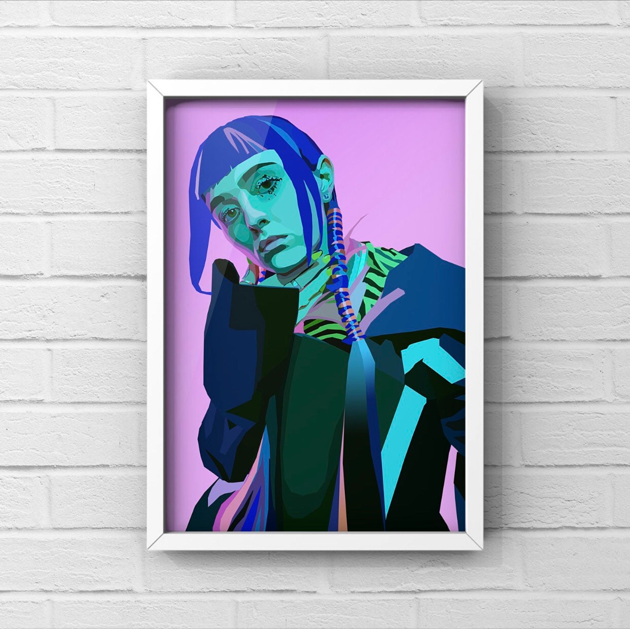 Ashnikko Digital Poster - Etsy