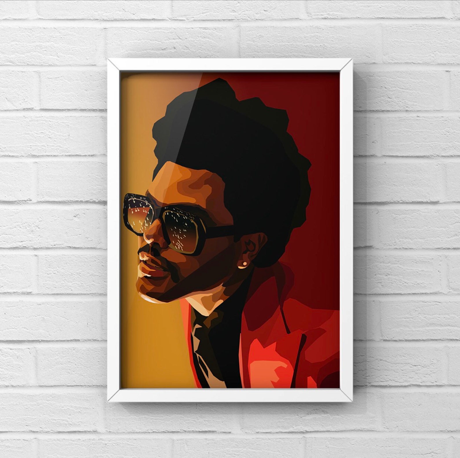 The weeknd original design poster | Etsy