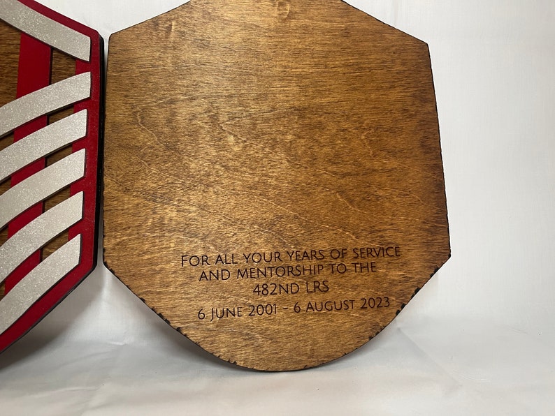 Military Plaque Military Ranking Plaque Rank Promotion - Etsy