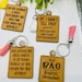 Snarky Keychains Funny Saying Keychains Hilarious Keychain Silly ...