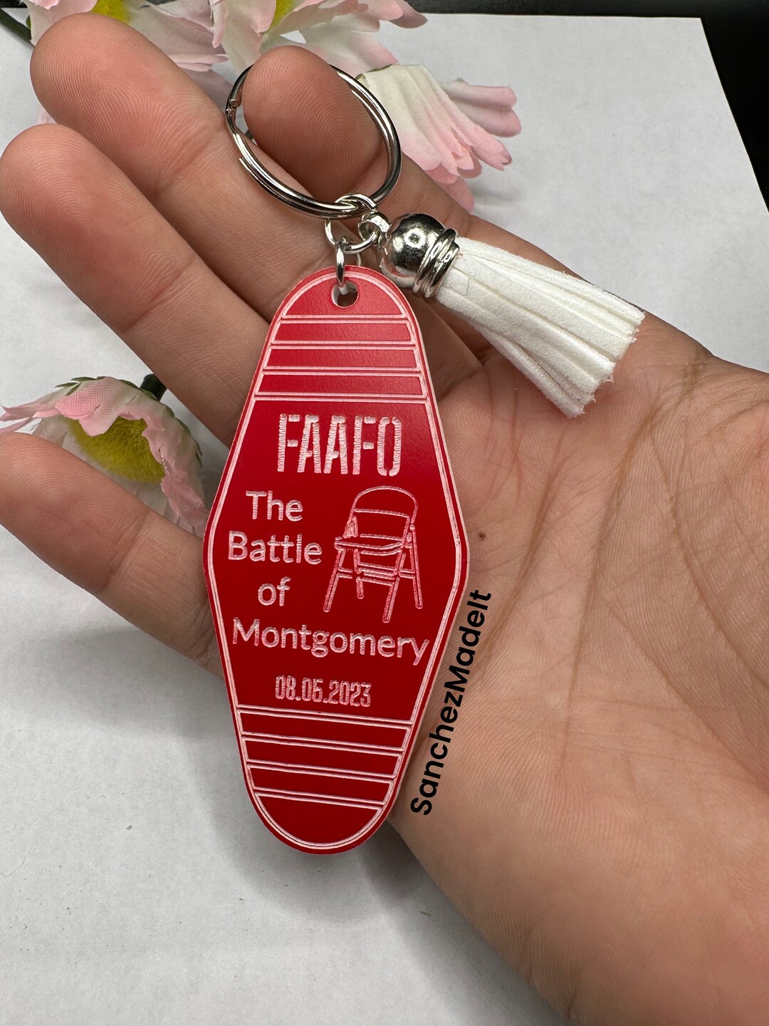 Folding Chair Keychain // Alabama Brawl // Riverboat Montgomery Tea ...