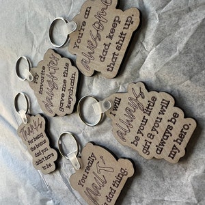 Keychains for Dad Father's Day Keychains Small Gift for Father Daddy ...