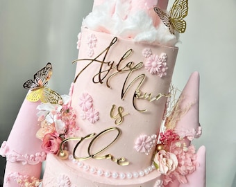 Fairy Cake Topper Fairy Cake Charms Acrylic Cake Charms - Etsy