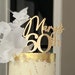 Name and Age Cake Topper | Personalised | Various Sizes & Colours - Etsy