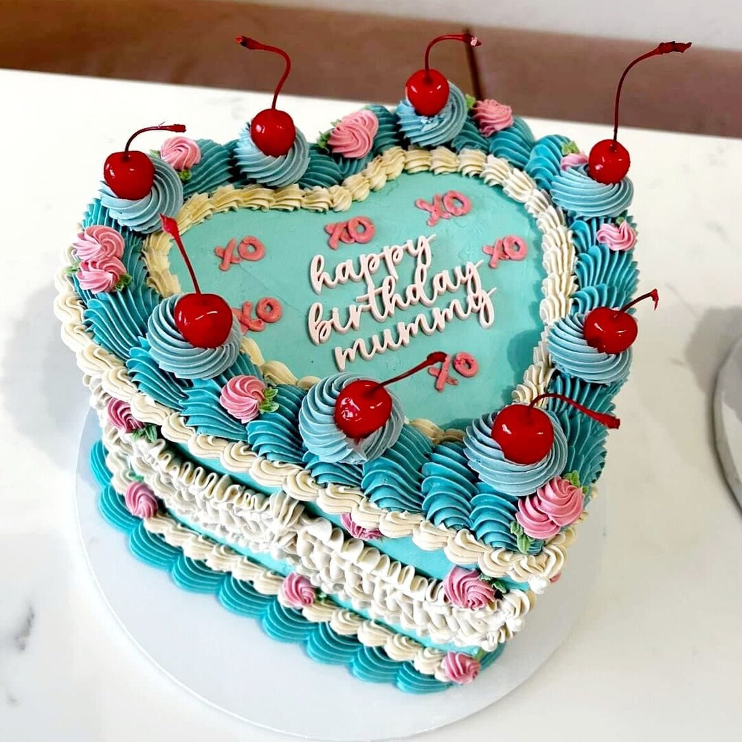 Mini Cake Charms | Bento Cake Charm | Mini Heart Cake Charm ...