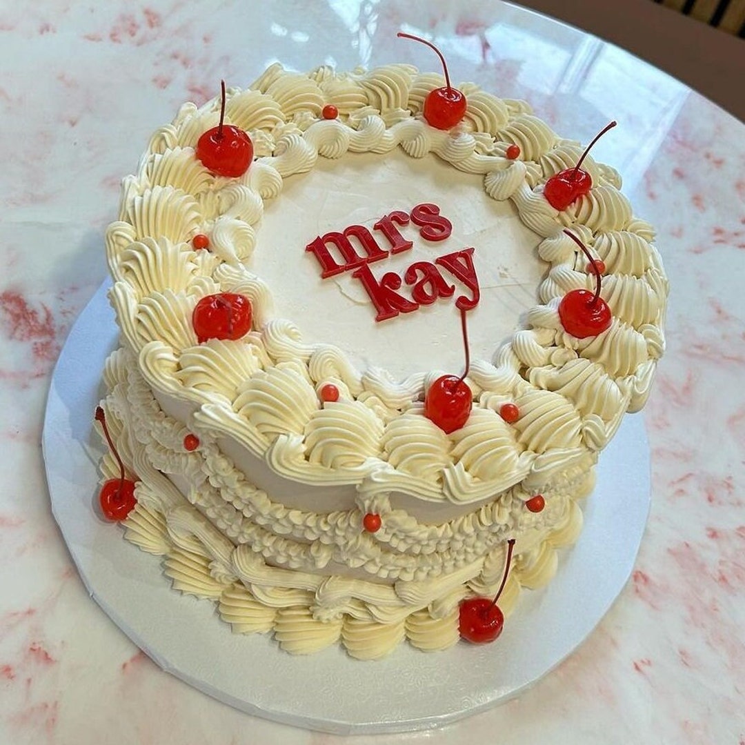 Mini Cake Charms | Bento Cake Charm | Mini Heart Cake Charm ...