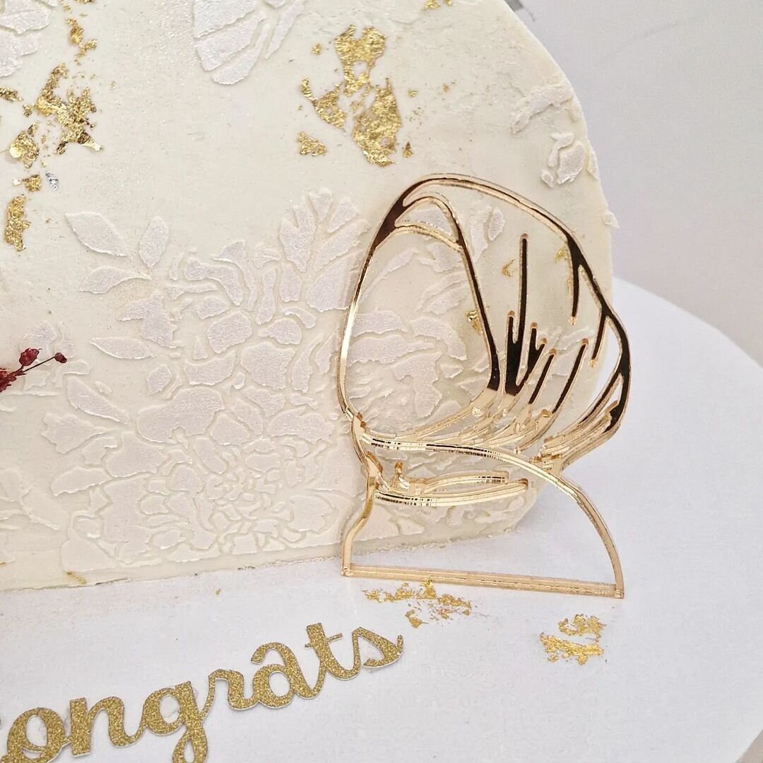 Hijabi Line Art Cake Charm | Range of Size & Colour Options - Etsy