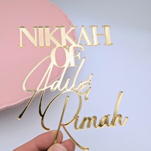 Nikkah Cake Charm | Nikkah of Cake Charm | Nikkah Mubarak ...