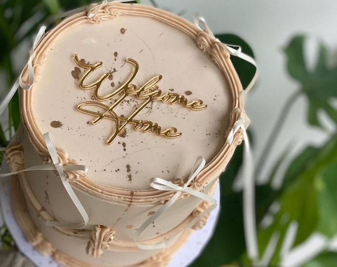 Congratulations Cake Topper Arabic Alf Mabrook Various Sizes & Colours ...