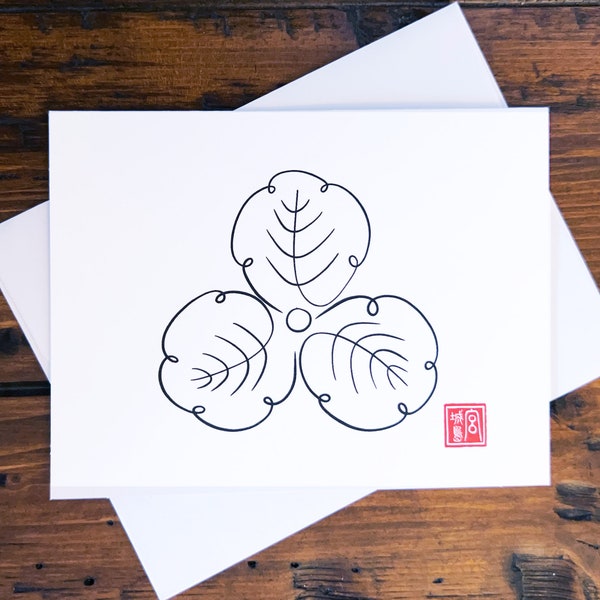 Japanese Inspired Note Cards - Etsy