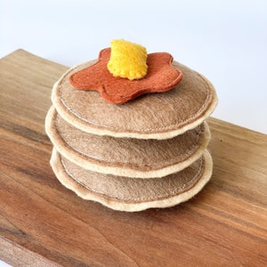 Felt Breakfast Play Set. Play Kitchen Food. Preschool Kindergarten Toys ...