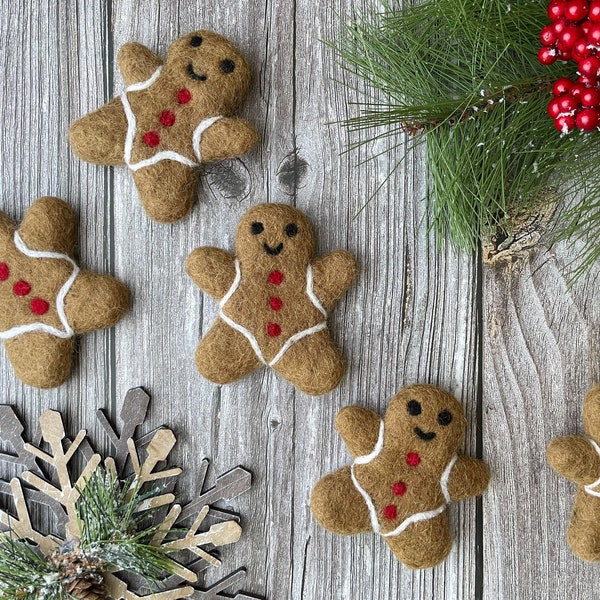 Felt Gingerbread Man - Etsy