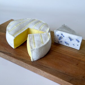 Felt Charcuterie Board. Cheese Set. Felt Gorgonzola, Camembert, Brie ...