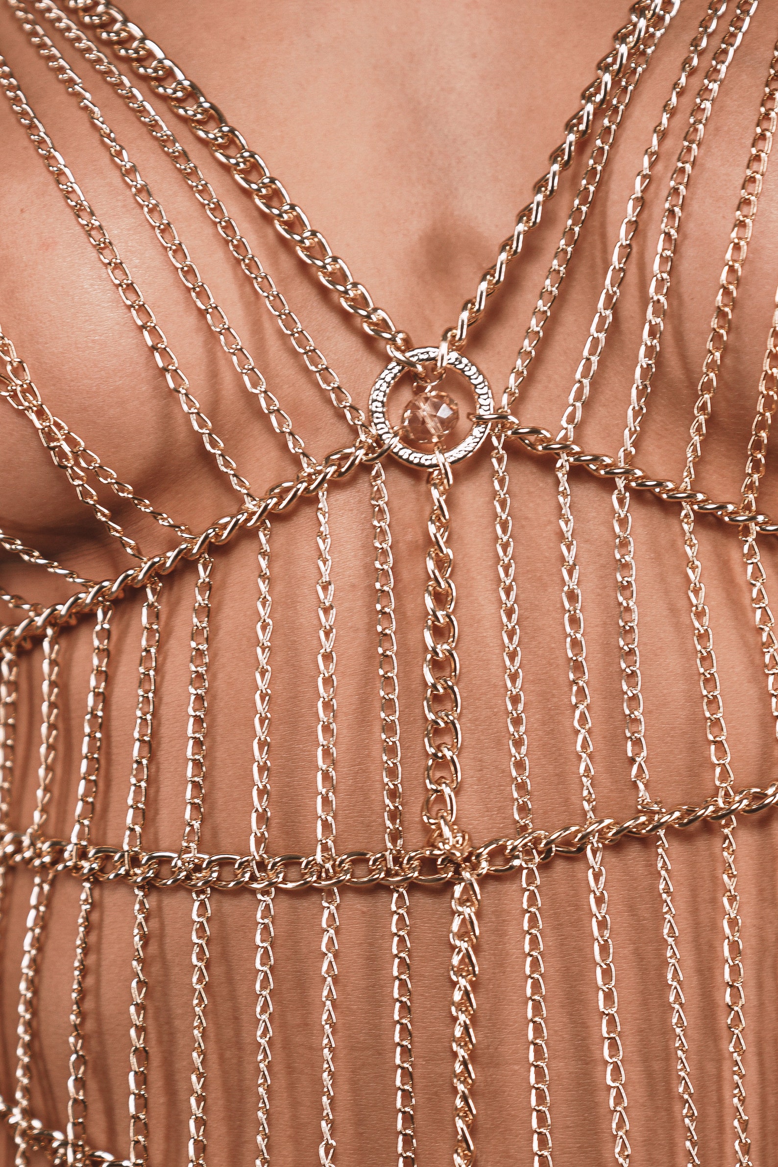 Gold Body Jewelry Chain Bodysuit Chain Body Jewelry Sexy - Etsy UK