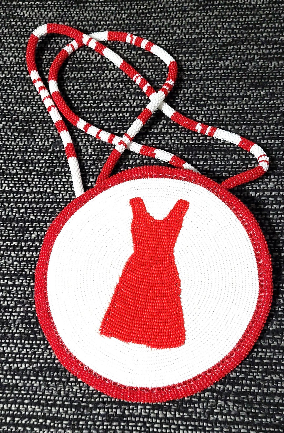 MMIW Awareness Beaded Medallion - Etsy