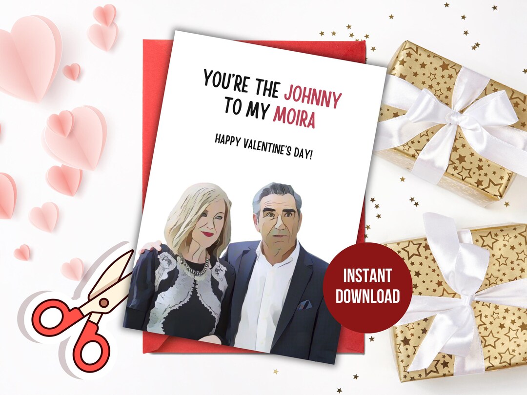 Moira Rose | Schitt's Creek | Johnny Rose |happy Valentine's Day ...