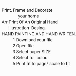 Recipe for a Happy Home Wall Art Print. Kitchen Sign Recipe for a Happy ...