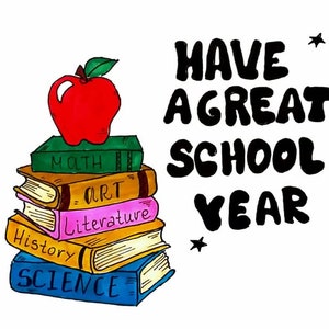 Have a Great School Year Printable Card. Back to School Card Digital ...