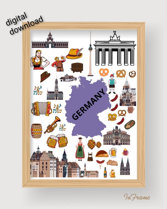 Tourist attractions germany map photos - Travelidaz.com