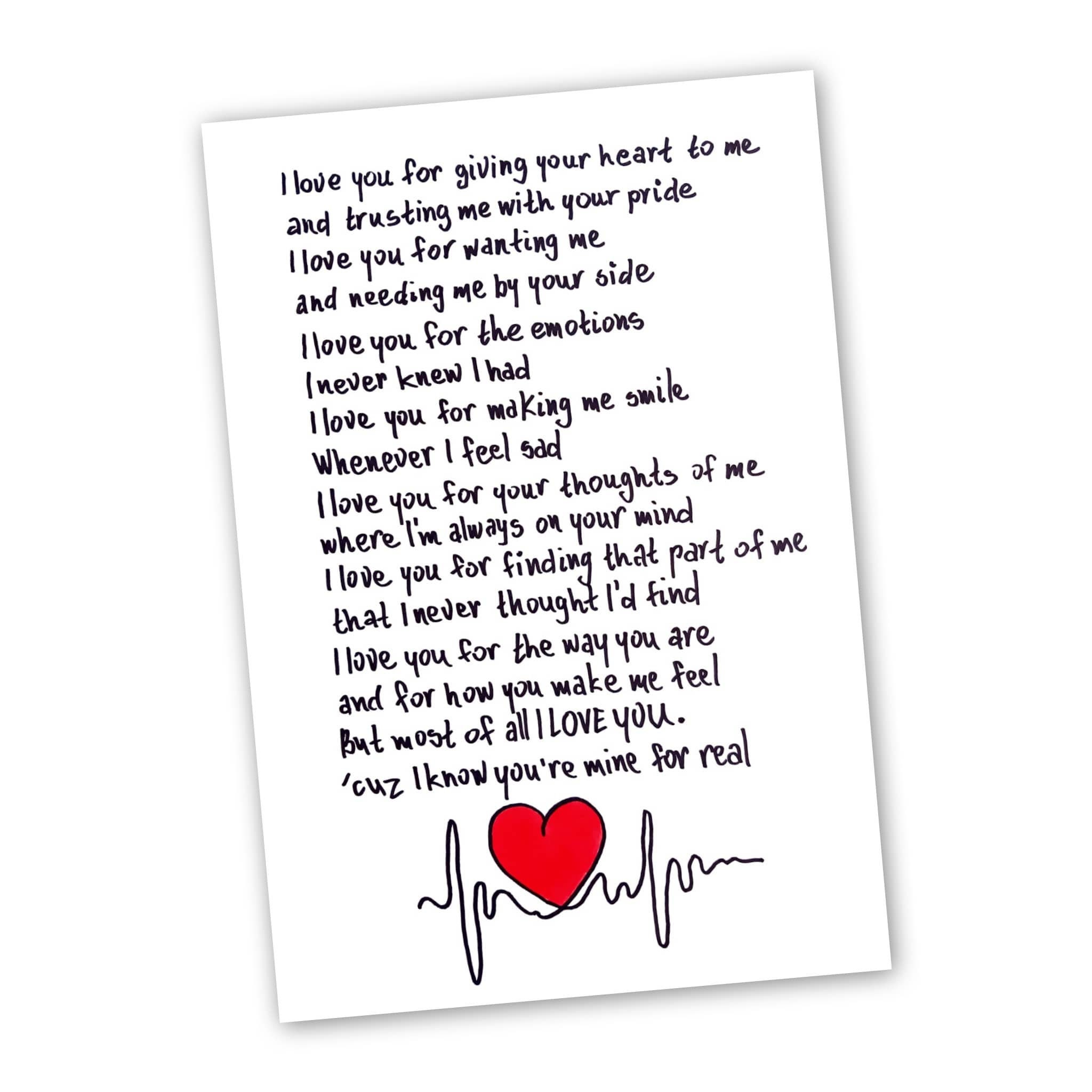 Husband Birthday Printable Gift Card. to My Husband Message Card ...