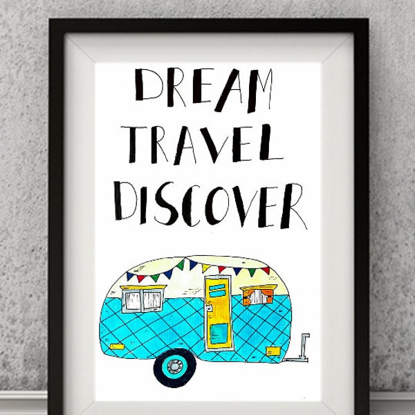 Caravan Print - Etsy