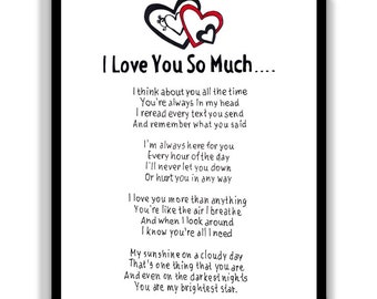 To My Husband Message Card Printable. Birthday Husband Message Card. I ...