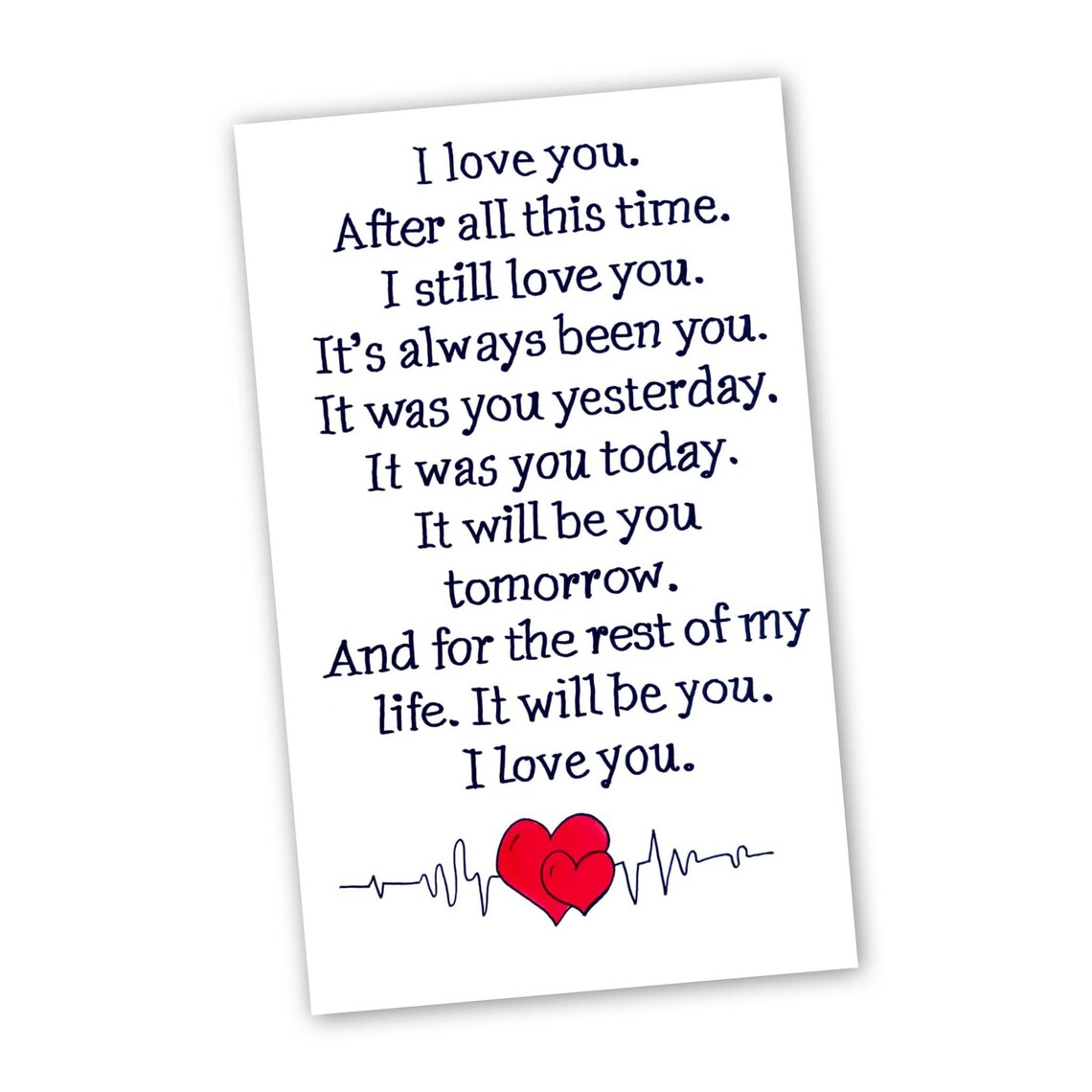 To My Husbnad Printable Birthday Card. Anniversary Husband Printable ...