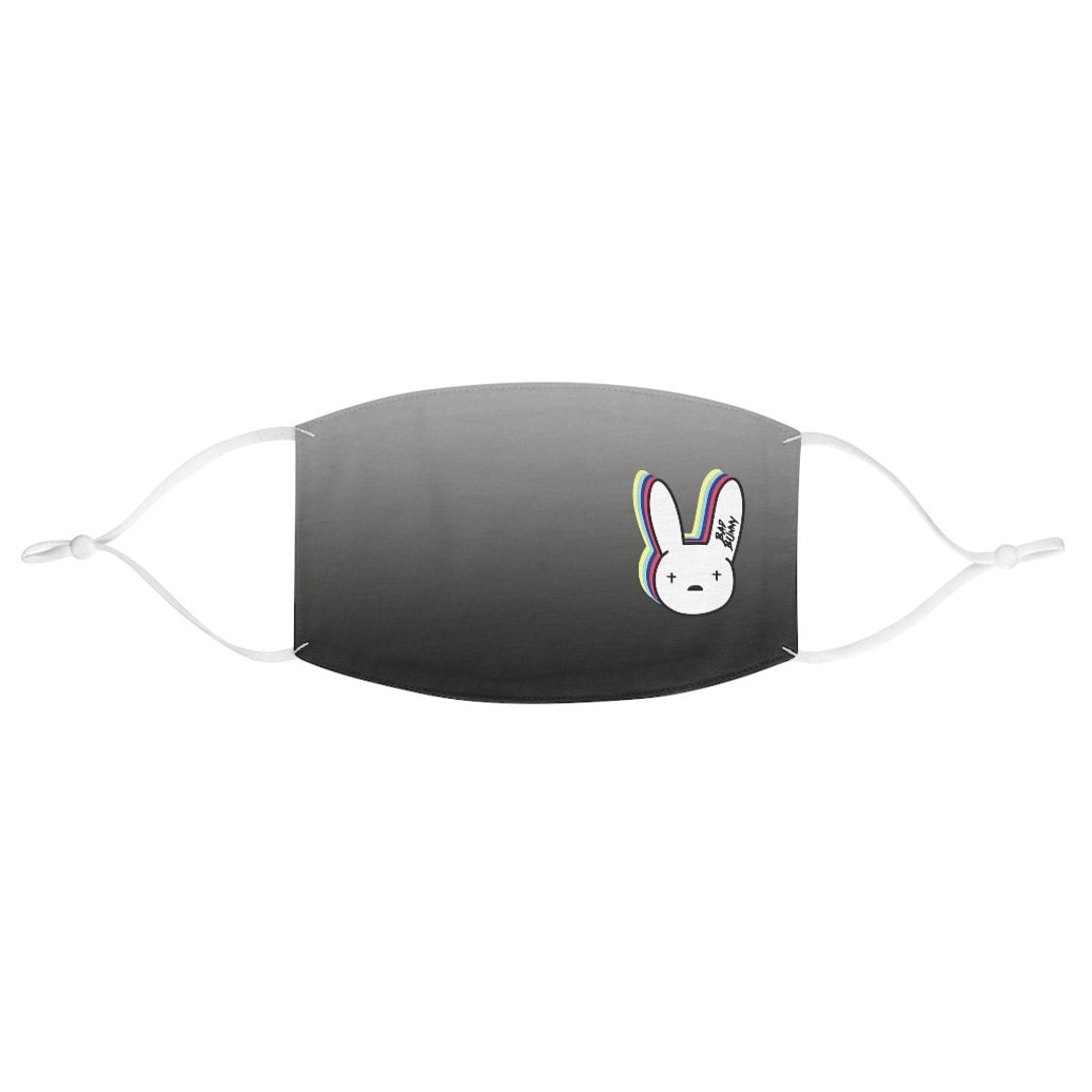 Bad Bunny/bad Bunny Face Mask/bad Bunny Concert Face Mask/fabric Face ...