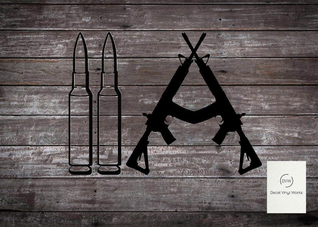 2A - AR15 - 2nd Amendment Decal | Gun Rights | Ammo | Bullet | Show ...