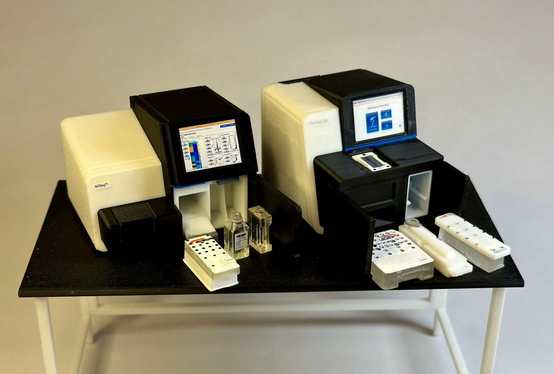 1/12 Scale Miniature NGS Sequencers With Accessories - Etsy