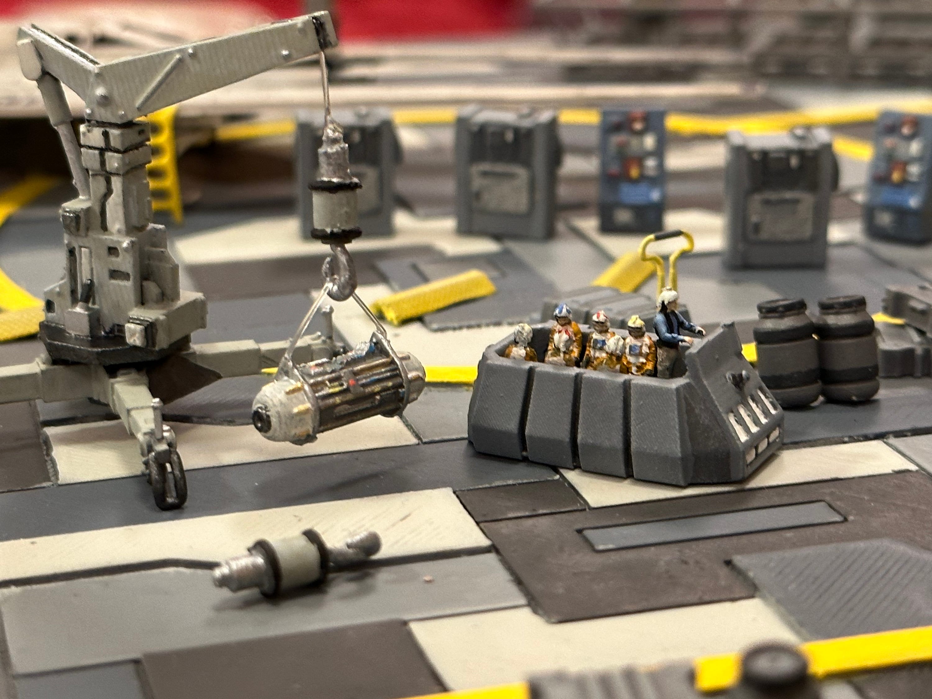 1/144 Scale Star Wars Hangar Props for 3D Printing digital File Only - Etsy