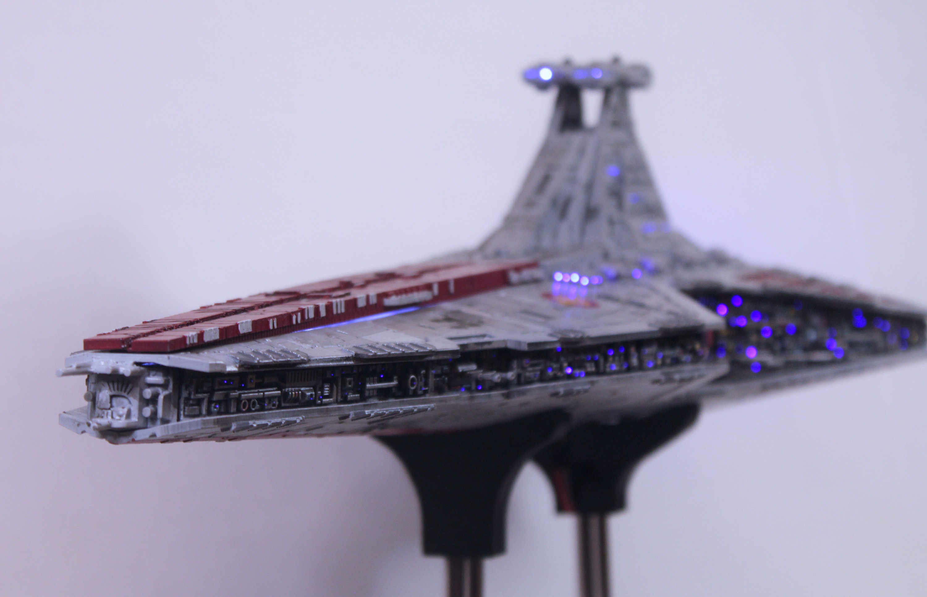 Venator Star Destroyer STL Files Suitable for LED Lighting. - Etsy