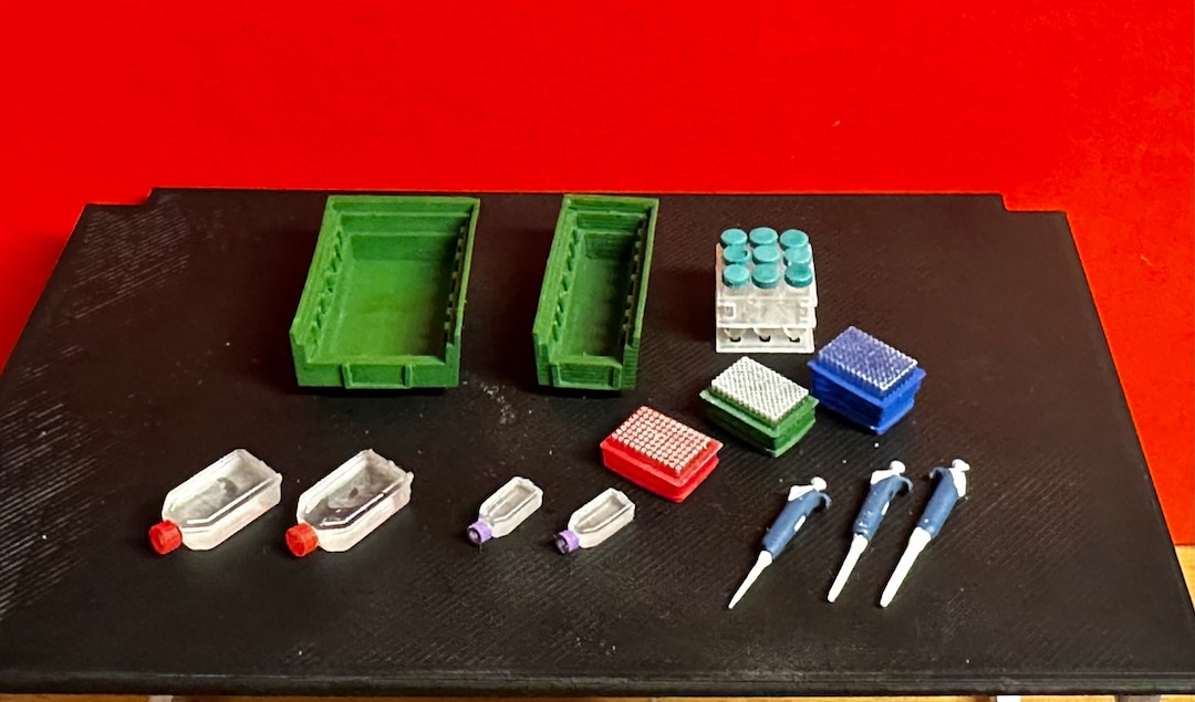 1/12 Scale Miniature Biology Lab Supplies for Diorama/doll House - Etsy