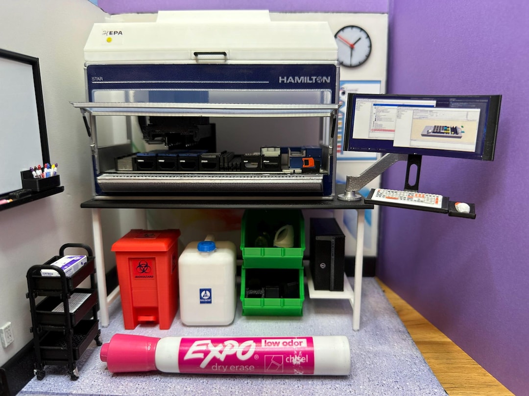 1/12 Scale Miniature Automation Lab - Etsy