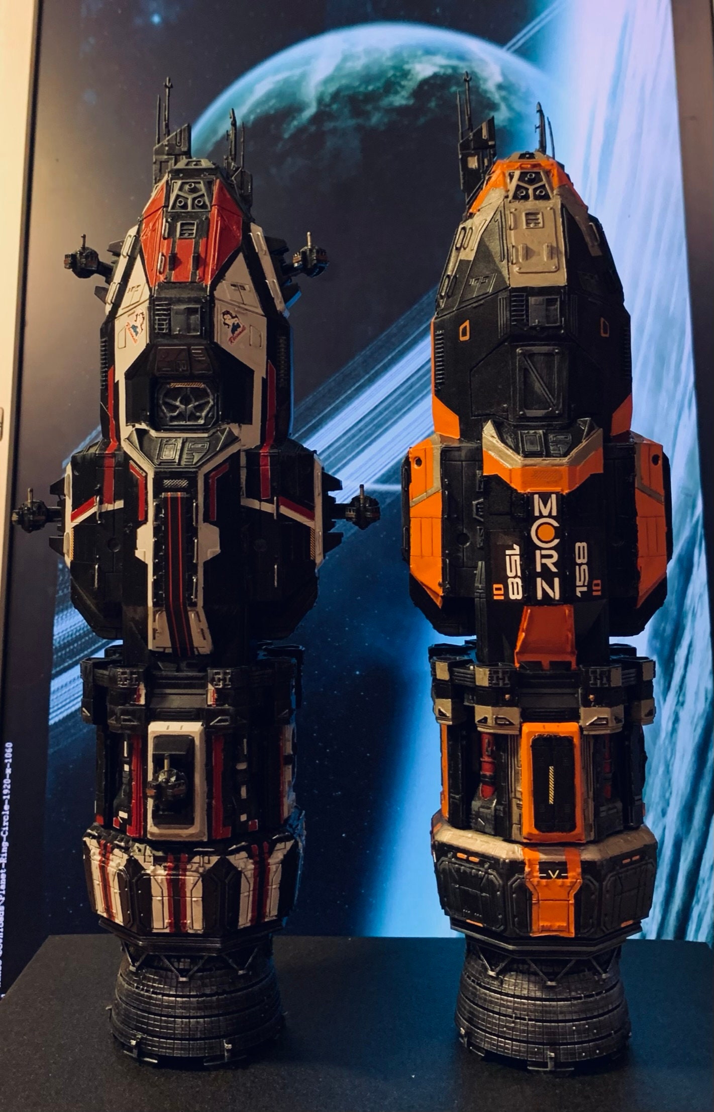 1/144 the Expanse Rocinante 3D Printing Files STL With Pdcs, Railgun ...