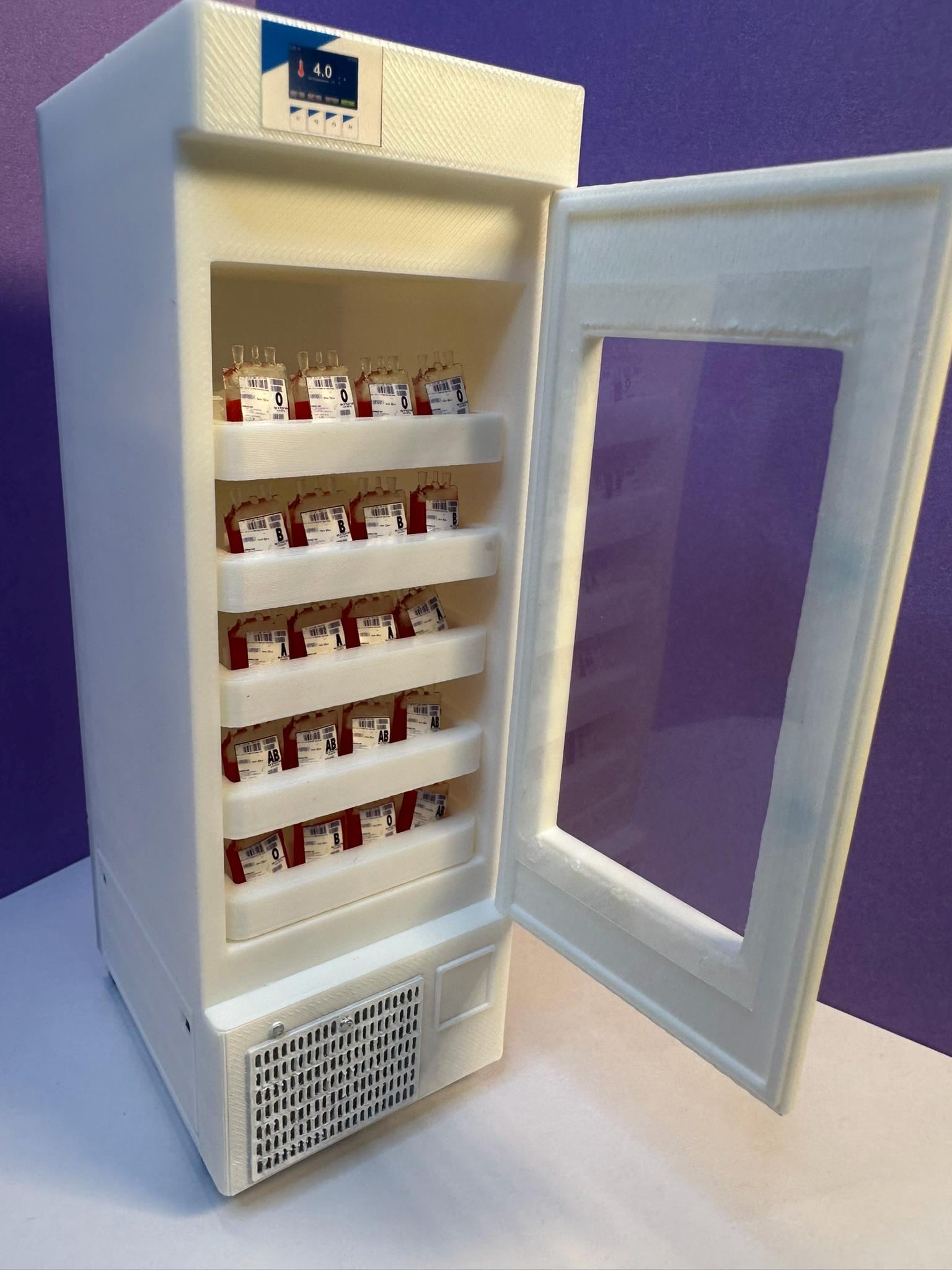 1/12 Scale Blood Bank Fridge - Etsy